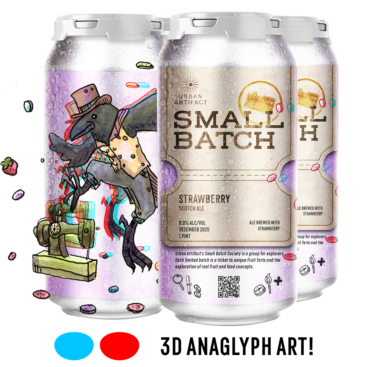 SBS Dec - Strawberry Scotch Ale 2025 – Urban Artifact